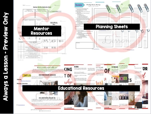 Teacher Mentor Kit for Mentor Teachers [Printable, Electronic, and ...