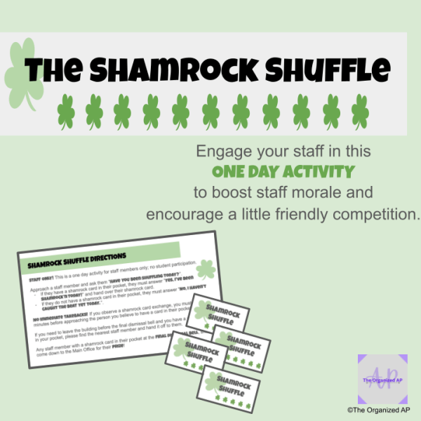The Shamrock Shuffle- One Day Staff Activity – The Principal Exchange
